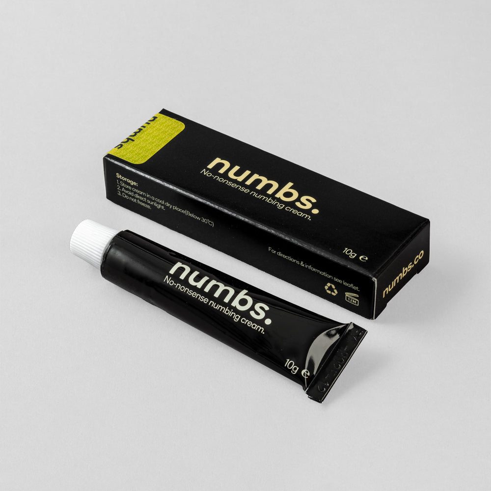 10 x Numbs Tattoo Numbing Cream 10g