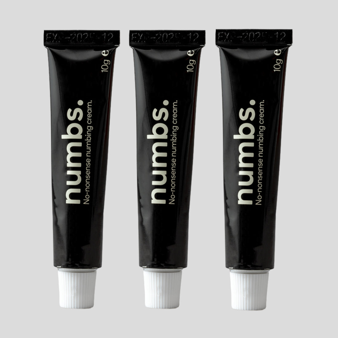 3 x Numbs Tattoo Numbing Cream 10g